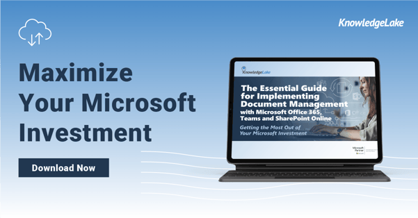 Complete Guide to SharePoint Modernization | KnowledgeLake