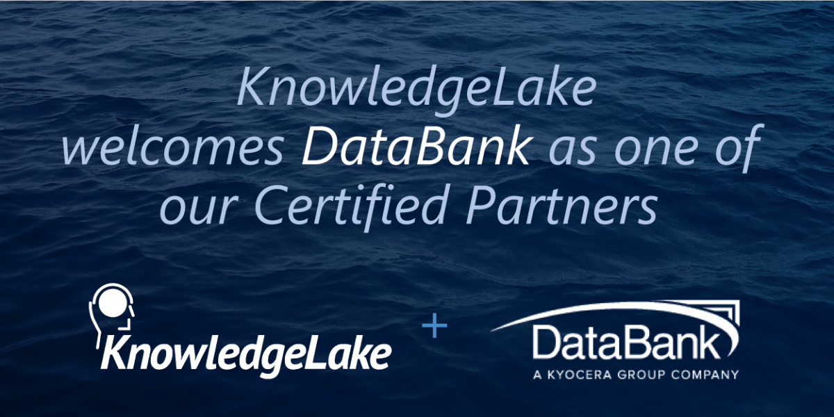KnowledgeLake Adds DataBank to its Fast-Growing Partner Program